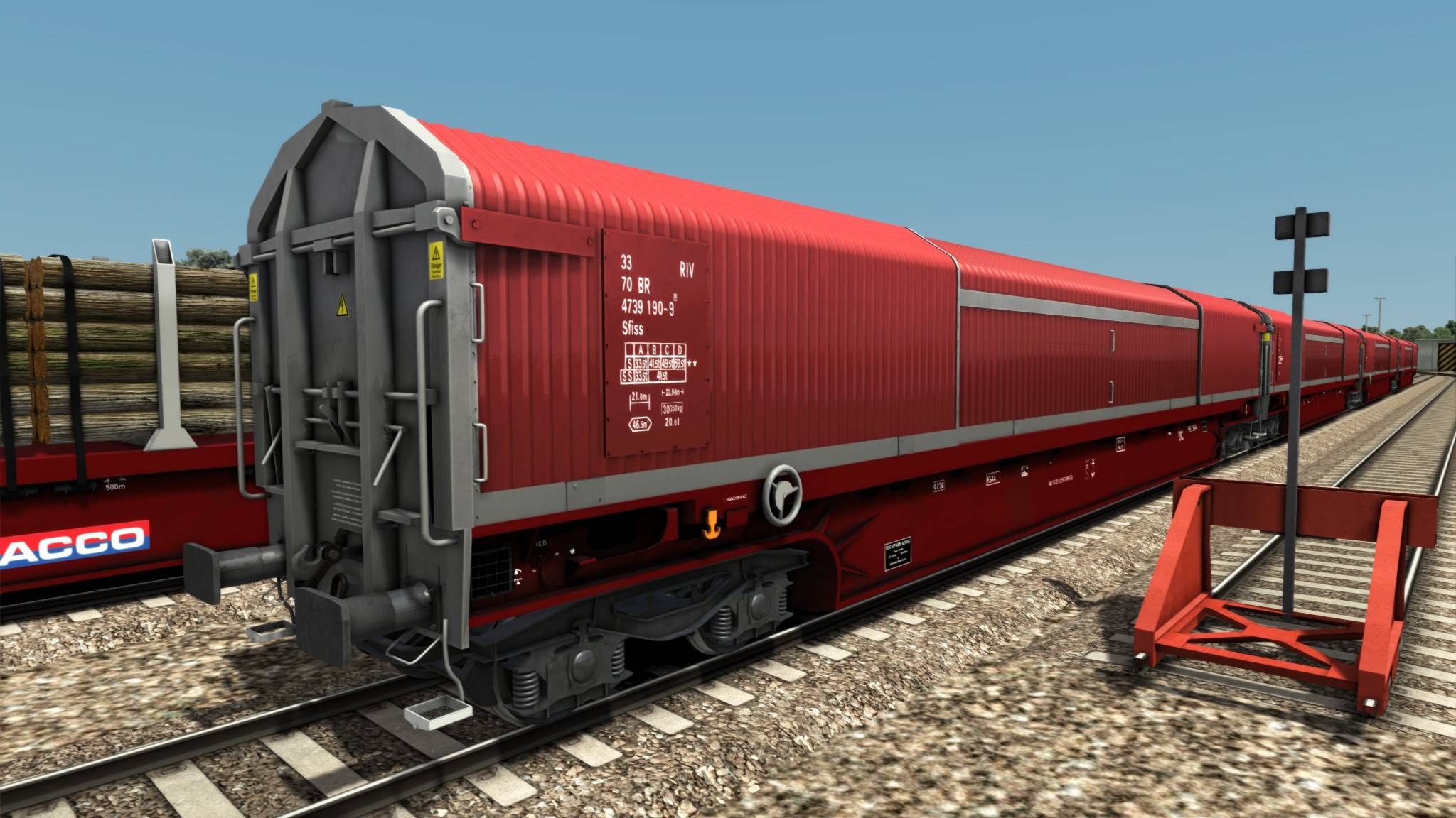 Just Trains - 3DZUG KSA Timber Transporter