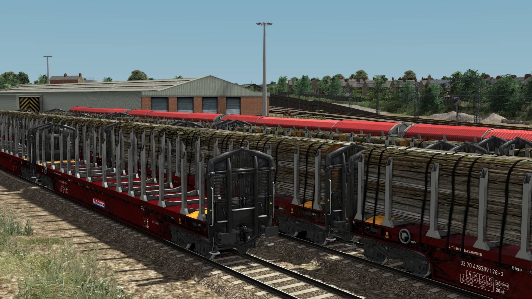 Just Trains - 3DZUG KSA Timber Transporter