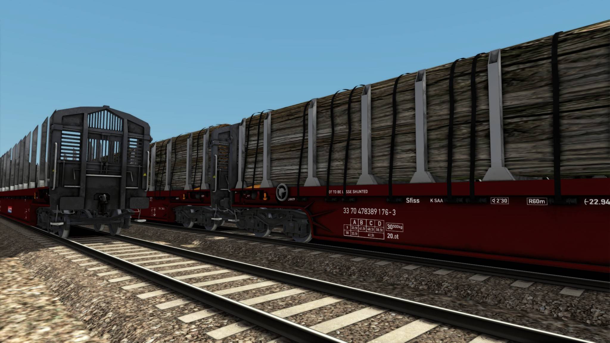 Just Trains - 3DZUG KSA Timber Transporter