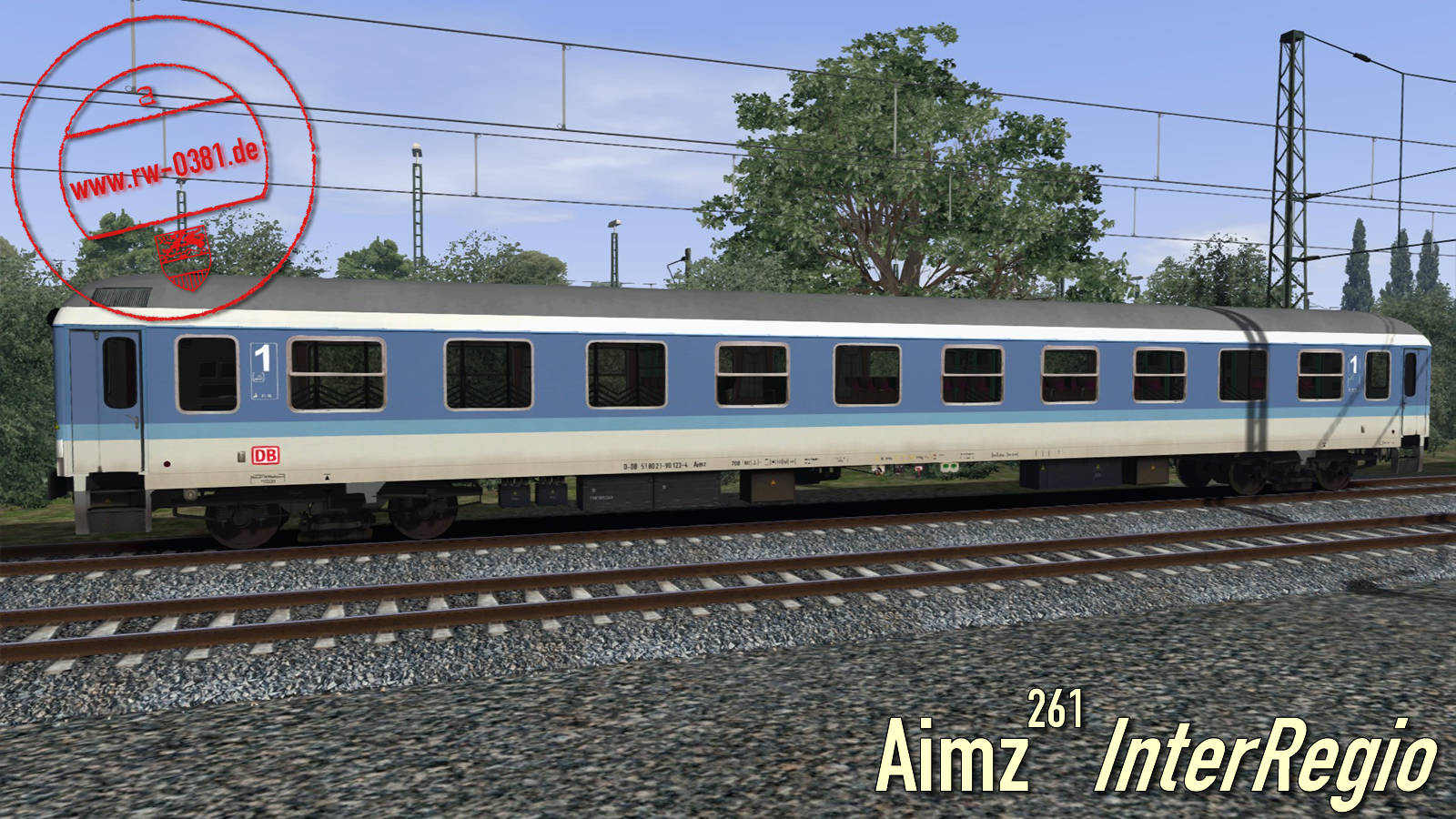 Just Trains - 3DZUG Compartment Coaches Aimz 261