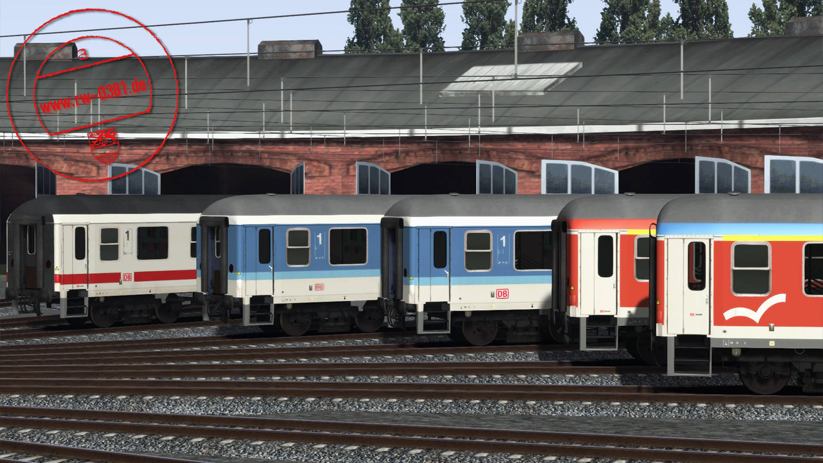 Just Trains - 3DZUG Compartment Coaches Aimz 261