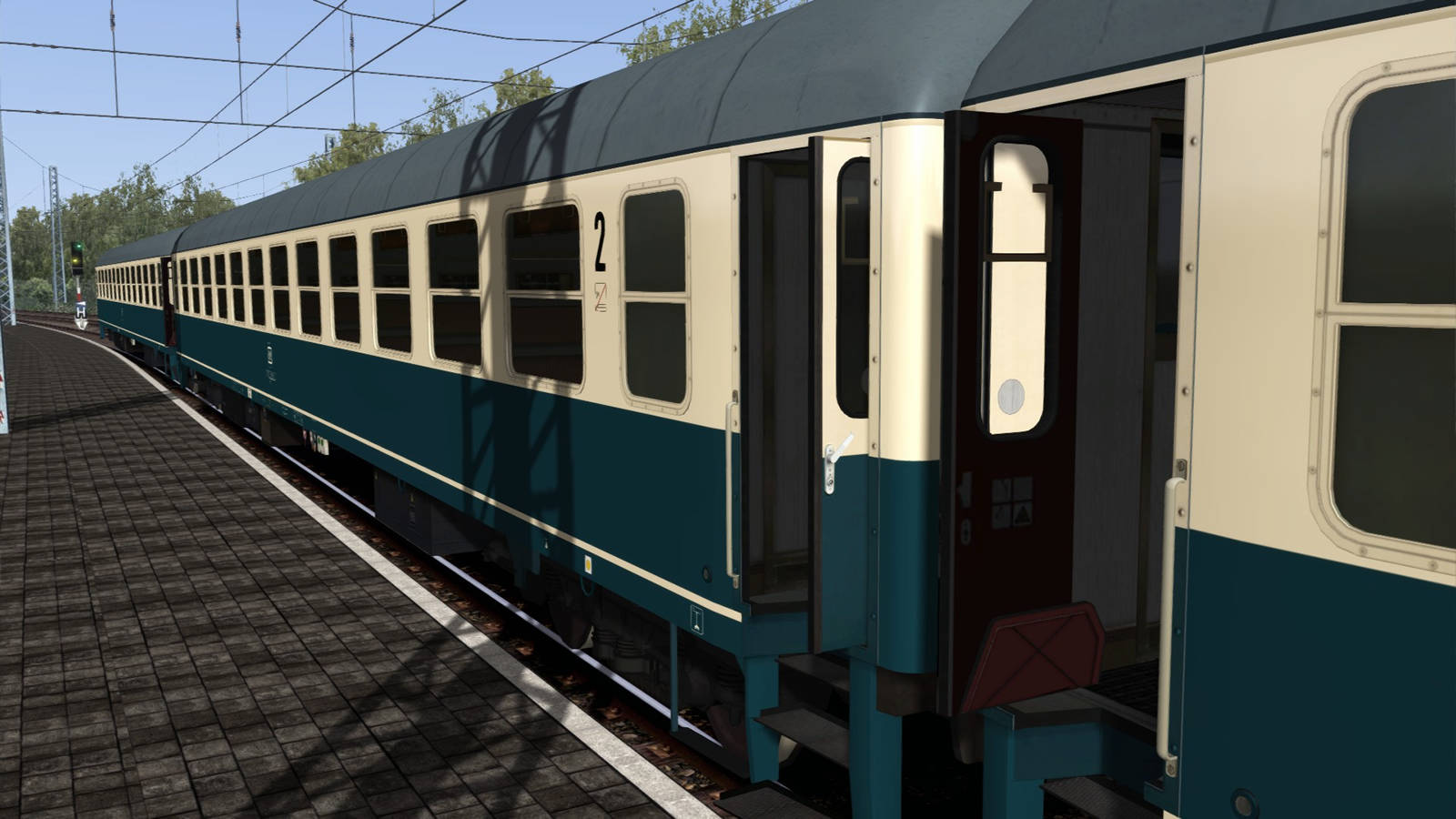 Just Trains - 3D ZUG DB Coaches Blue