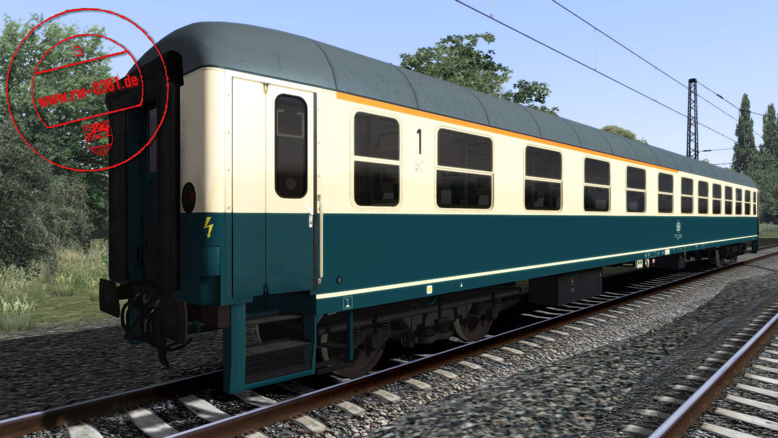 Just Trains - 3DZUG DB Coaches Blue