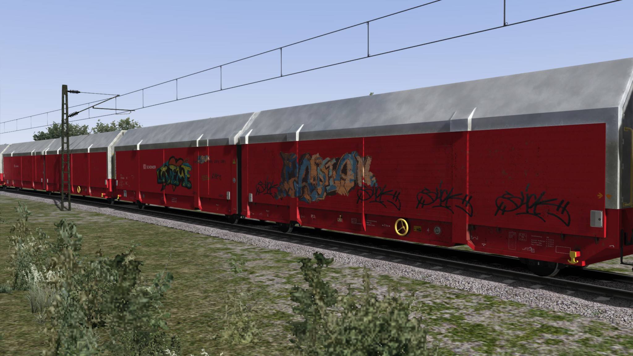Just Trains - 3D ZUG Hccrrs Auto Transport Wagon