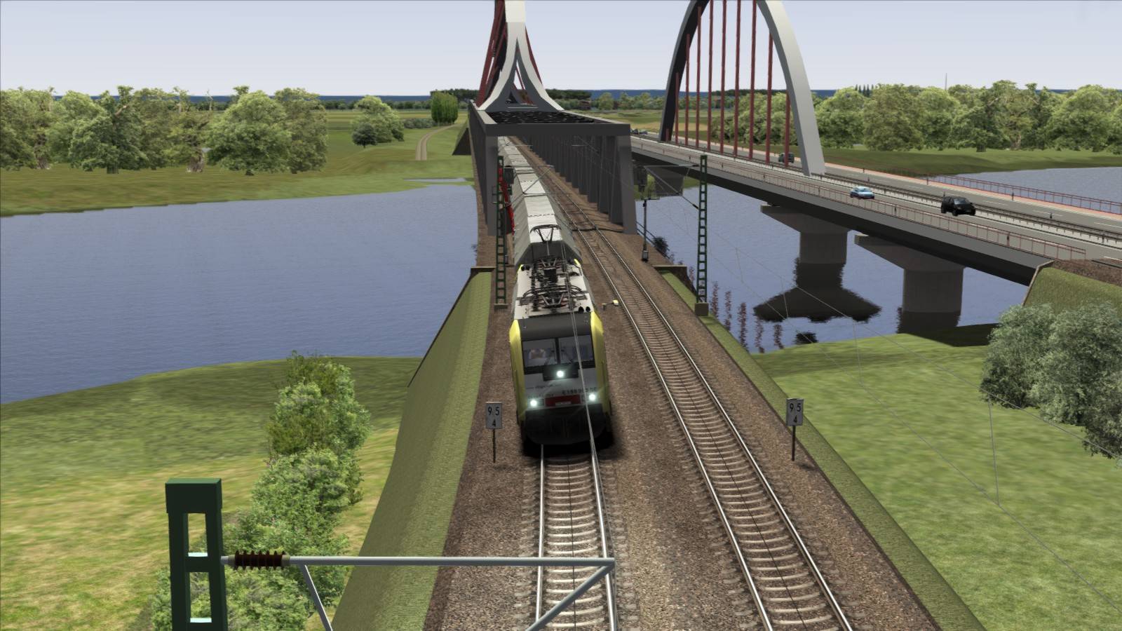 Just Trains - 3D ZUG Hccrrs Auto Transport Wagon