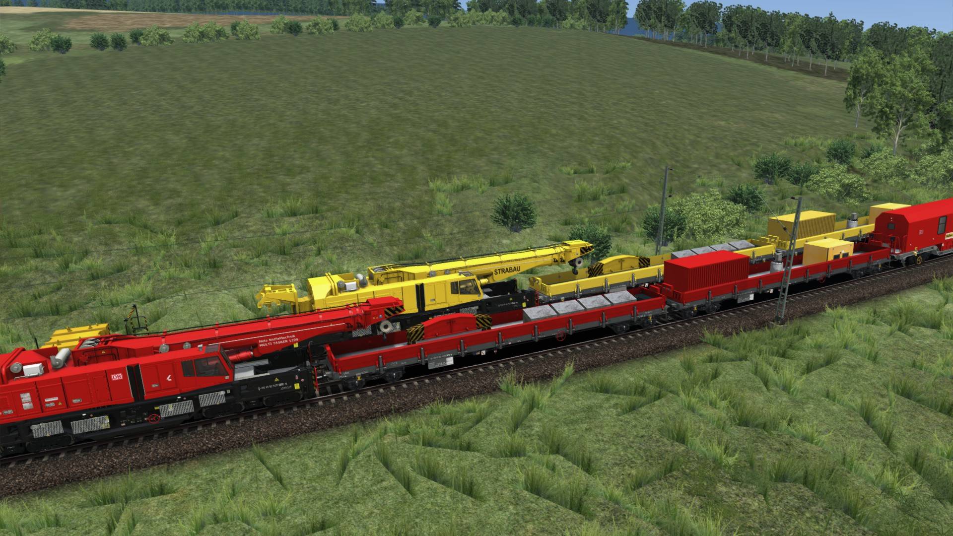 Just Trains - 3DZUG Crane Train