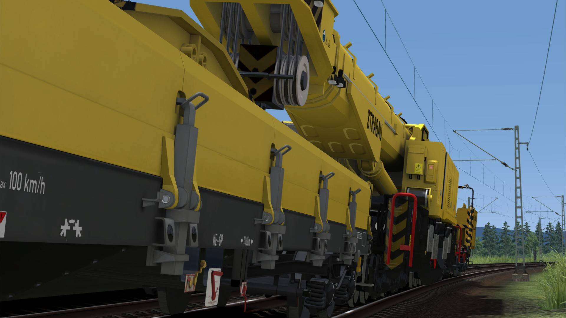 Just Trains - 3DZUG Crane Train
