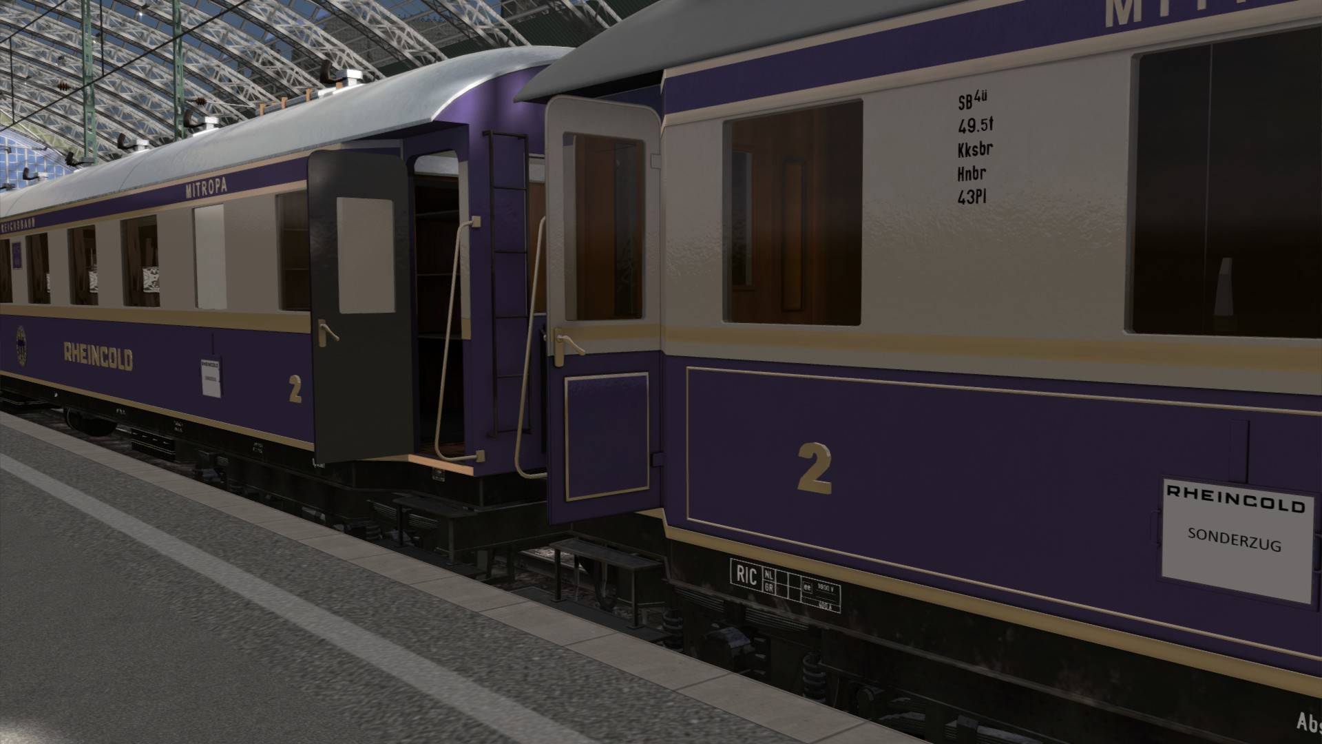 Just Trains - 3DZUG Rheingold 1928 Gold Edition