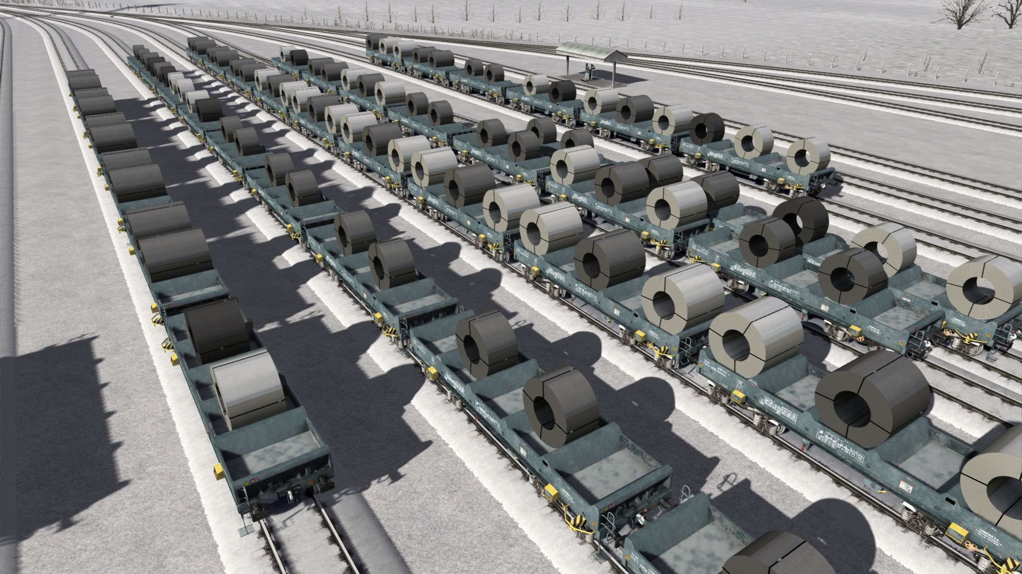 Just Trains - 3DZUG Shmmns Coil Wagon