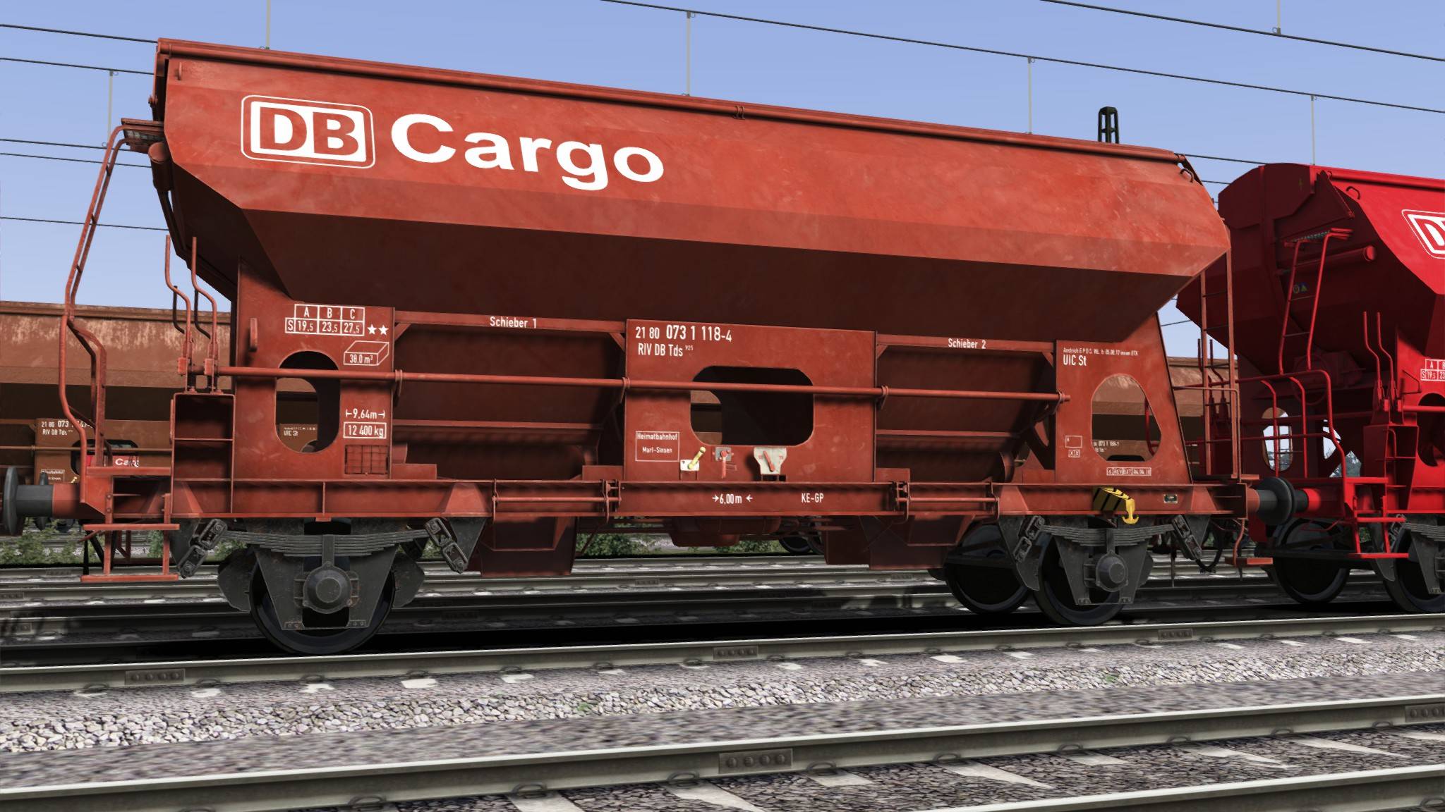 Just Trains - 3D ZUG Tds Bulk Goods Wagon