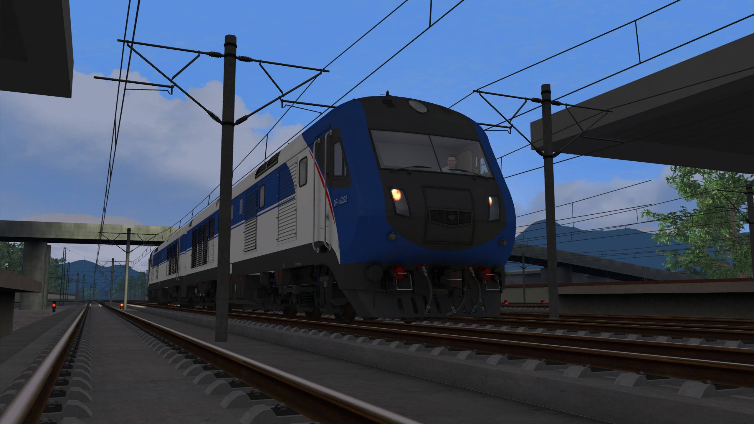 Just Trains - China Railways DF11G Twin-Unit Diesel Locomotive & 25T ...