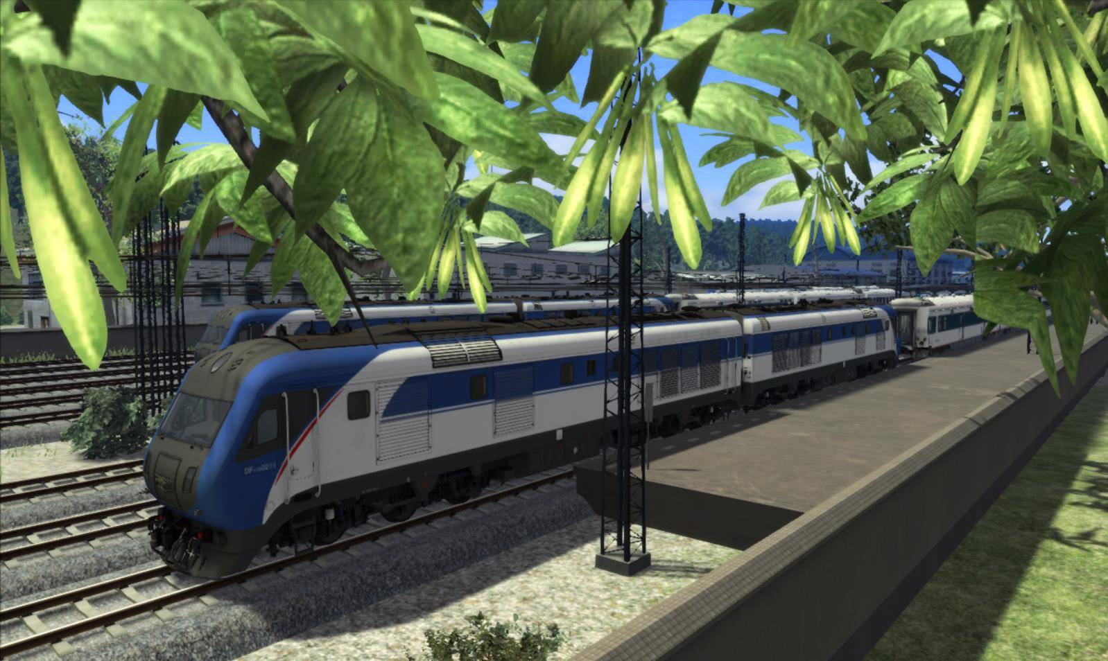 Just Trains - China Railways DF11G Twin-Unit Diesel Locomotive & 25T ...