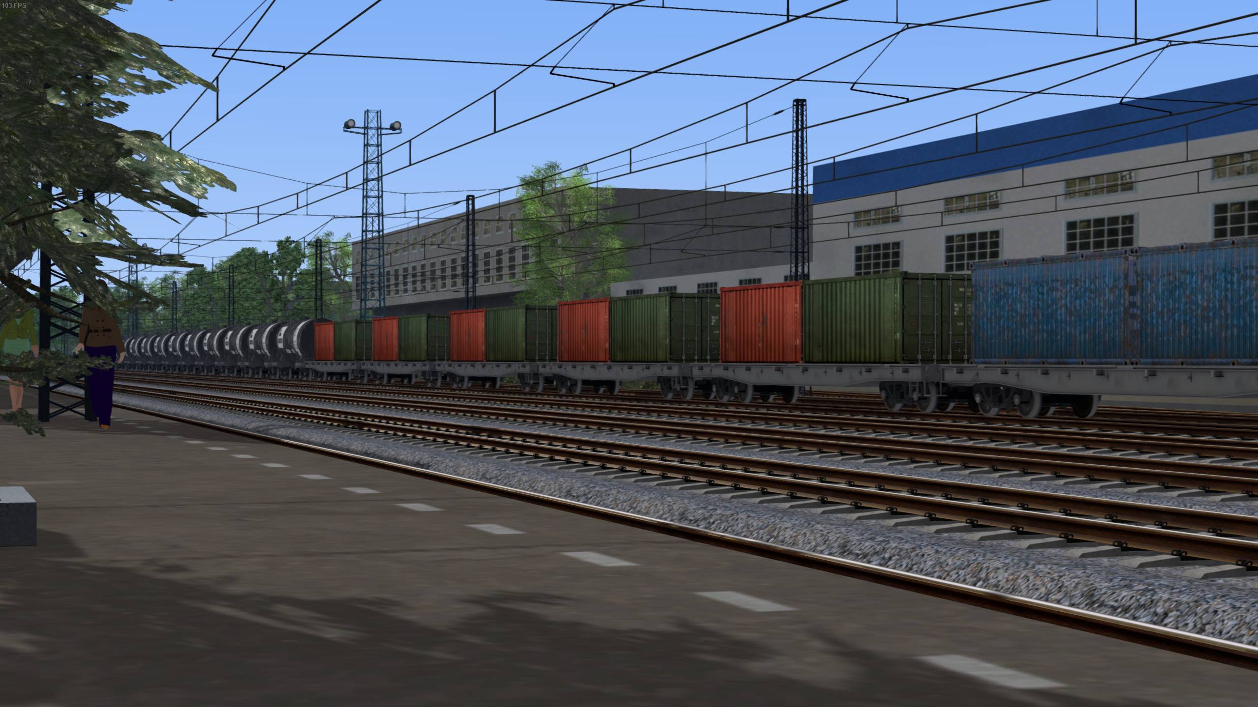 Just Trains - China Railways HXD1 Locomotive - Heavy Haul Freight Pack