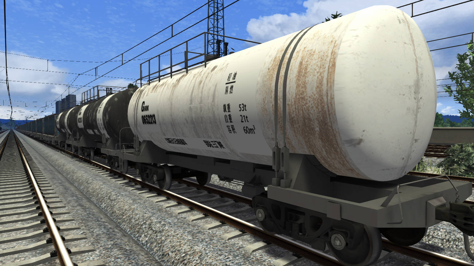 Just Trains - China Railways HXD1 Locomotive - Heavy Haul Freight Pack