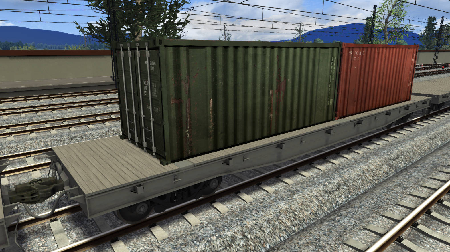 Just Trains - China Railways HXD1 Locomotive - Heavy Haul Freight Pack