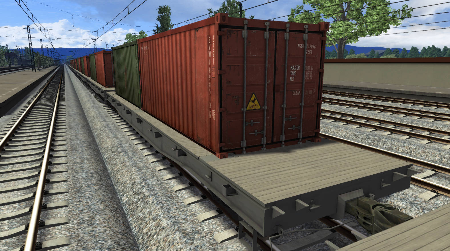 Just Trains - China Railways HXD1 Locomotive - Heavy Haul Freight Pack