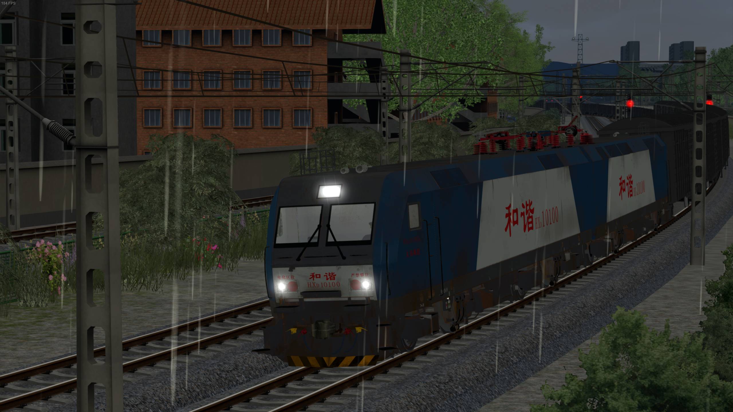 Just Trains - China Railways HXD1 Locomotive - Heavy Haul Freight Pack