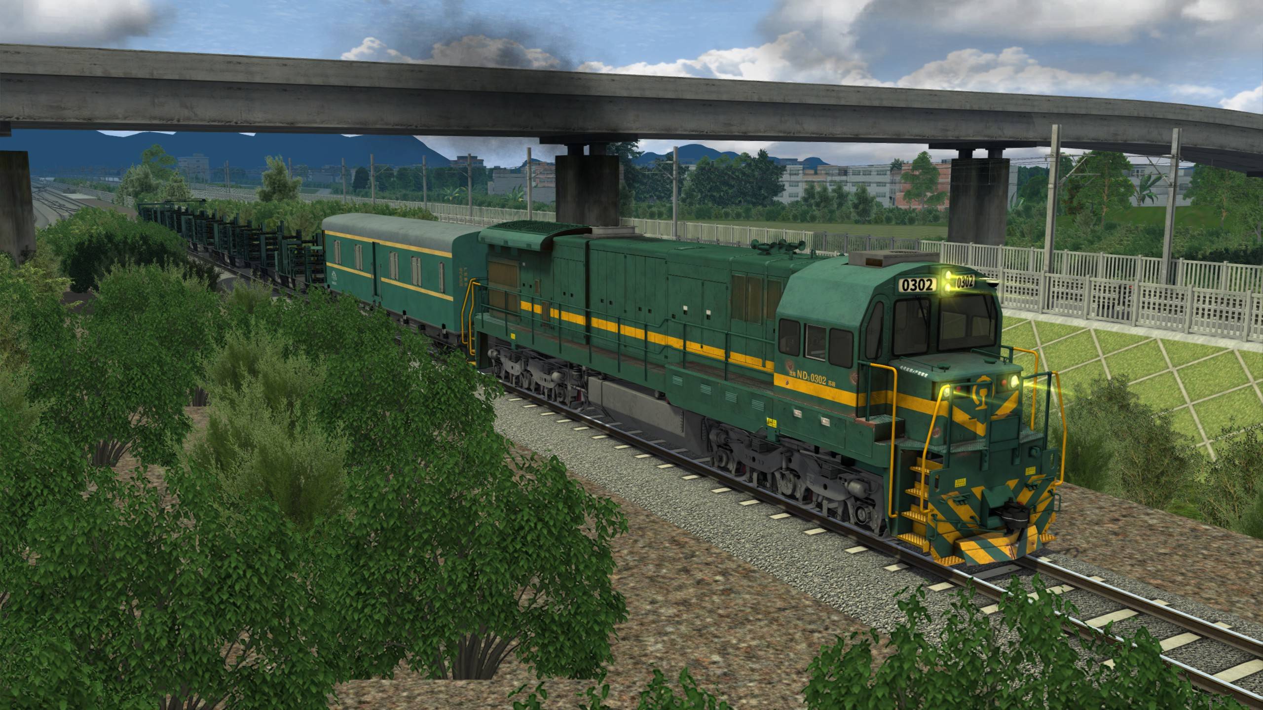 Just Trains - China Railways ND5-II Diesel Locomotive & Wagon Pack