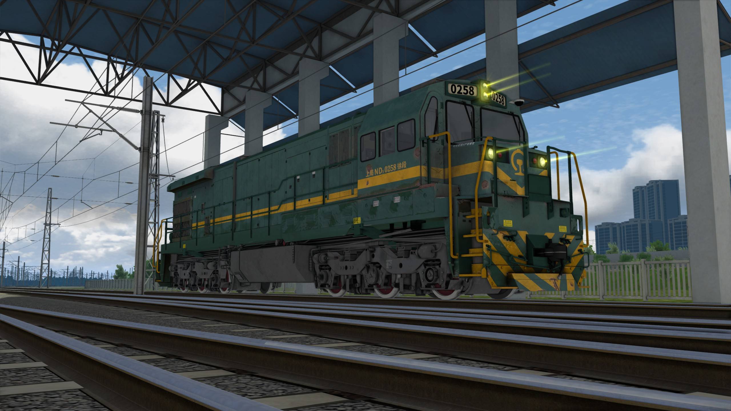 Just Trains - China Railways ND5-II Diesel Locomotive & Wagon Pack