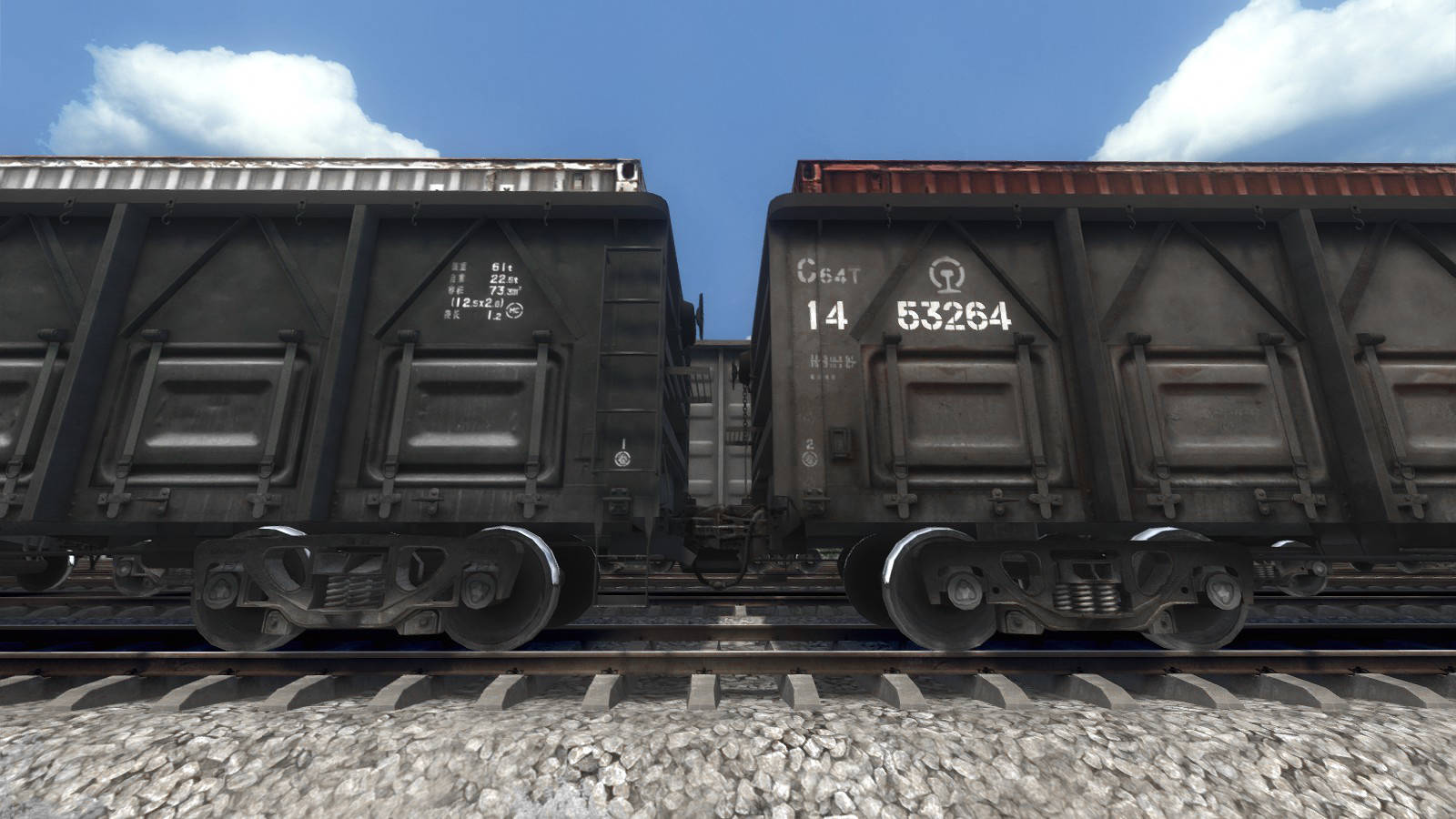 Just Trains - China Railways SS1 Locomotive plus C64 & P62 Wagons