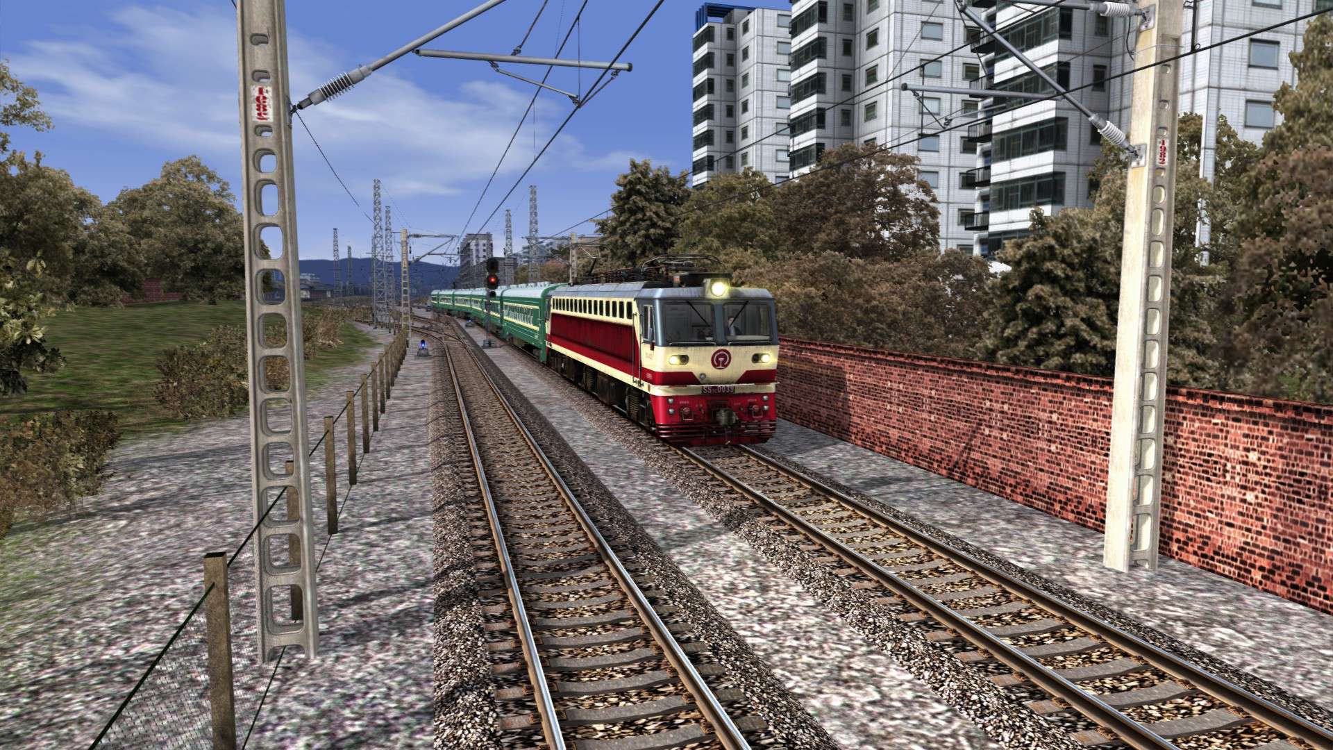 Just Trains - China Railways SS7C Electric Locomotive + ChengYu Part 2 ...