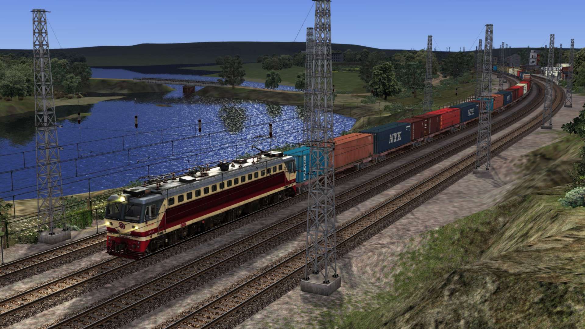 Just Trains - China Railways SS7C Electric Locomotive + ChengYu Part 2 ...