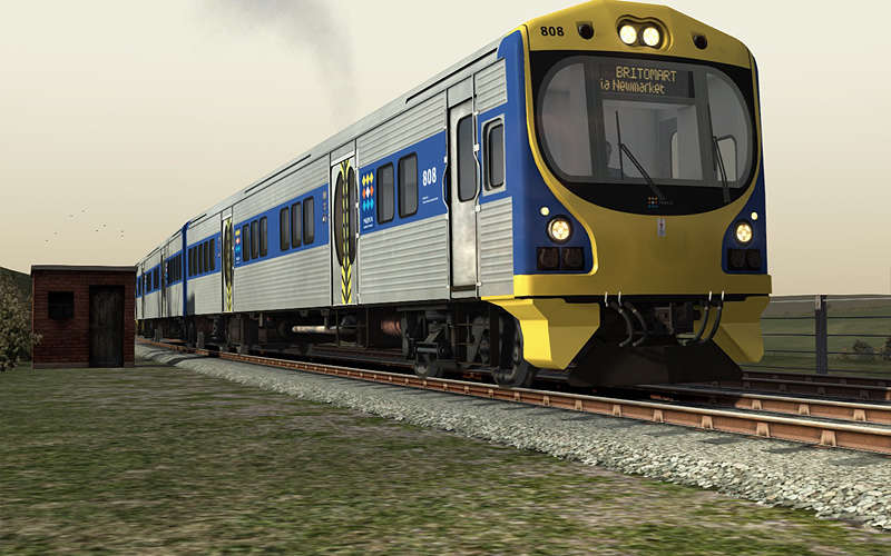 Just Trains - ChrisTrains Auckland ADL/ADC