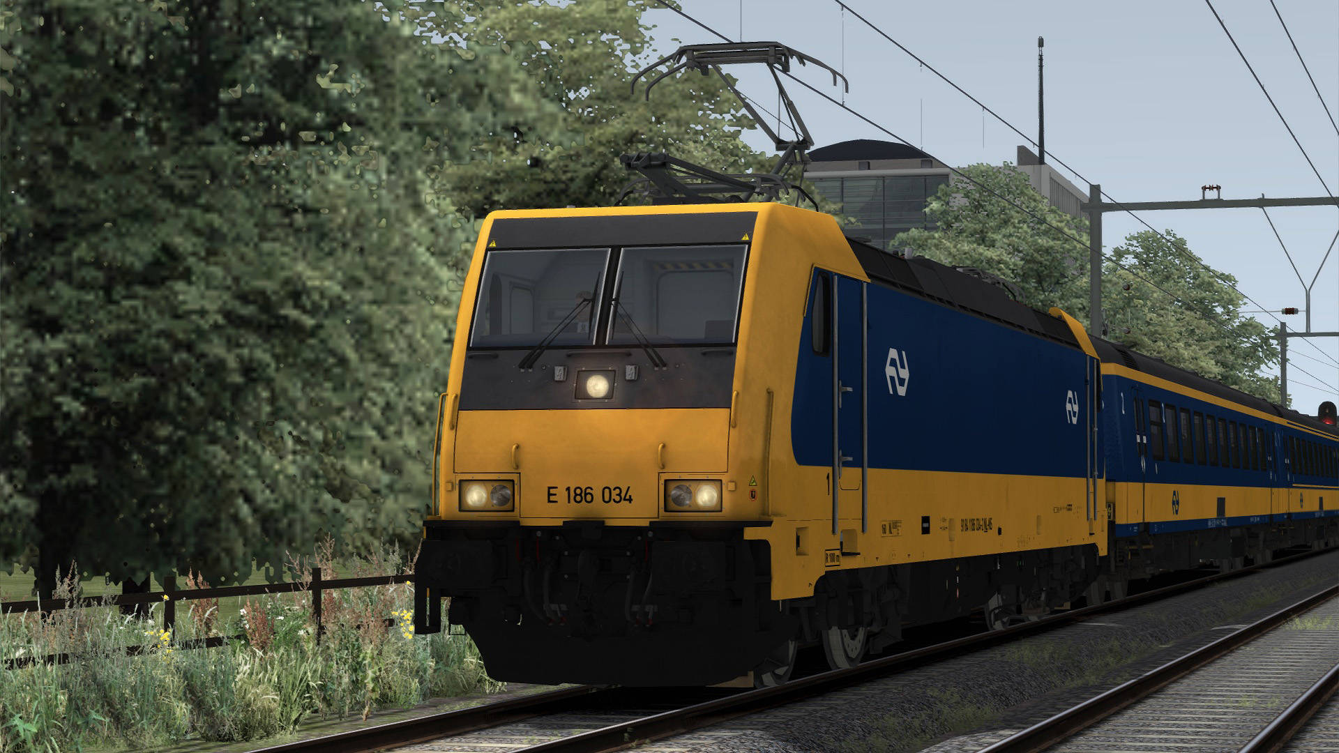 Just Trains - ChrisTrains NS Traxx 186 + ICRmh Wagons