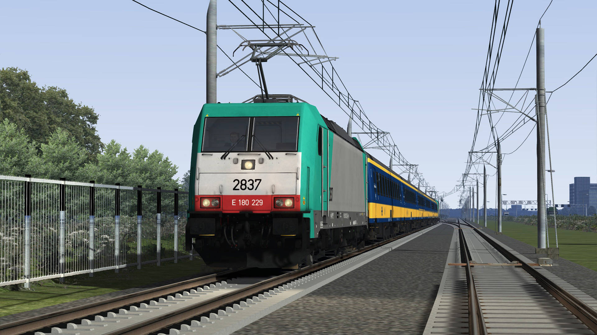 Just Trains - ChrisTrains NS Traxx 186 + ICRmh Wagons