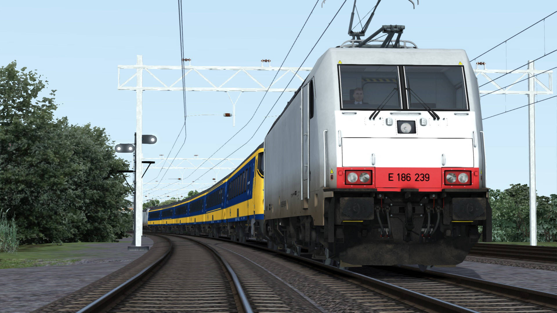 Just Trains - ChrisTrains NS Traxx 186 + ICRmh Wagons