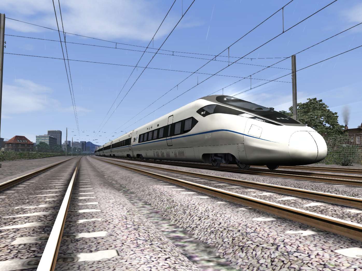 Just Trains - CRH380D High Speed Train and Chengdu-Suining Route Bundle Pack