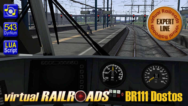 Just Trains - Virtual Railroads DB BR111 Dosto Expert-Line