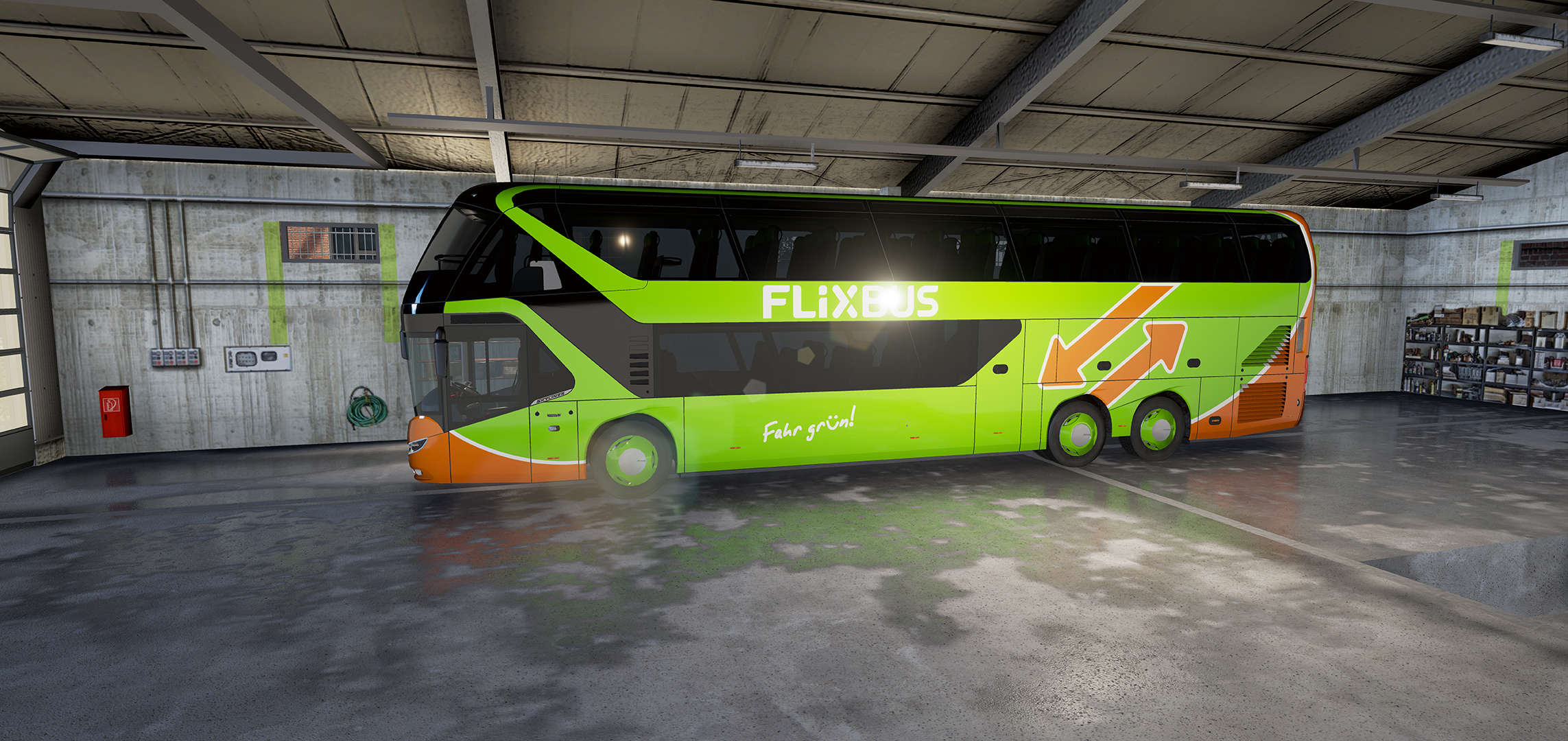 Just Trains - Fernbus Coach Simulator Add-on - Neoplan Skyliner