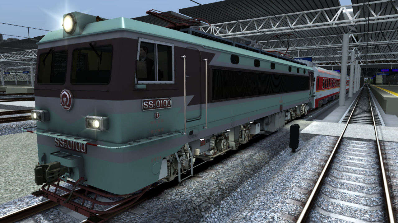 Just Trains - China Railways HXD3D Electric Locomotive + ChengYu Part 2 ...