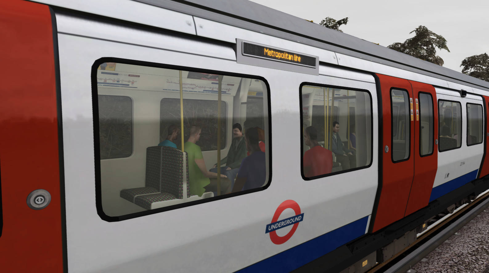 Just Trains - S8 Advanced - Underground Stock