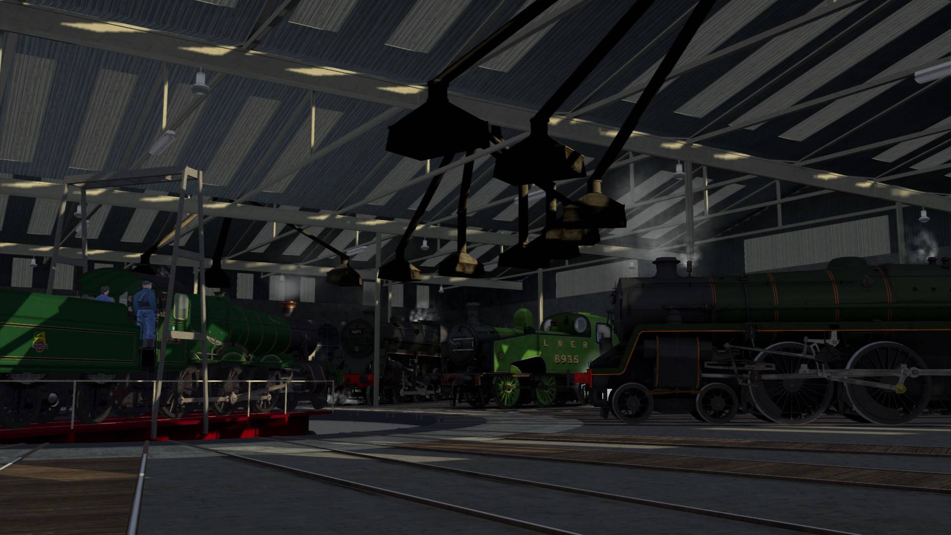 Just Trains - Midland Main Line: Barrow Hill Roundhouse Extension