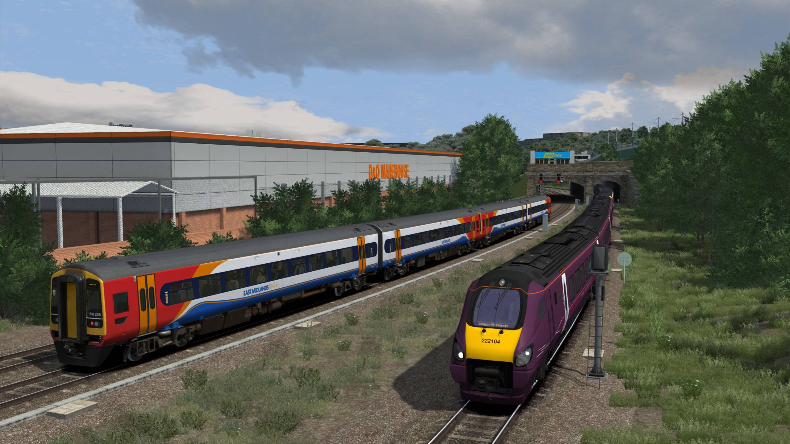 Just Trains - Midland Main Line: Sheffield-Derby