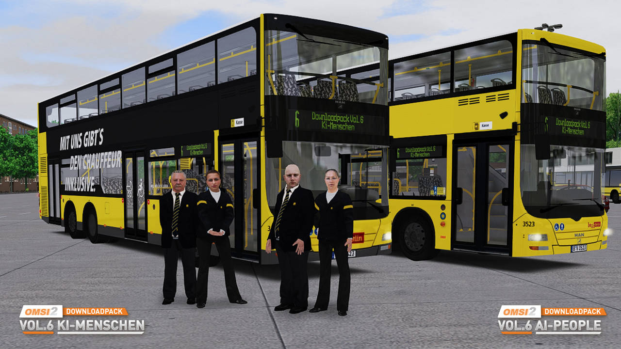 Just Trains - OMSI 2 Download Pack Vol. 6 - AI People