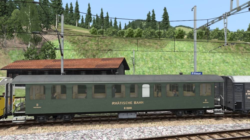 Just Trains - RhB Crocodile Train Ge 6/6 I