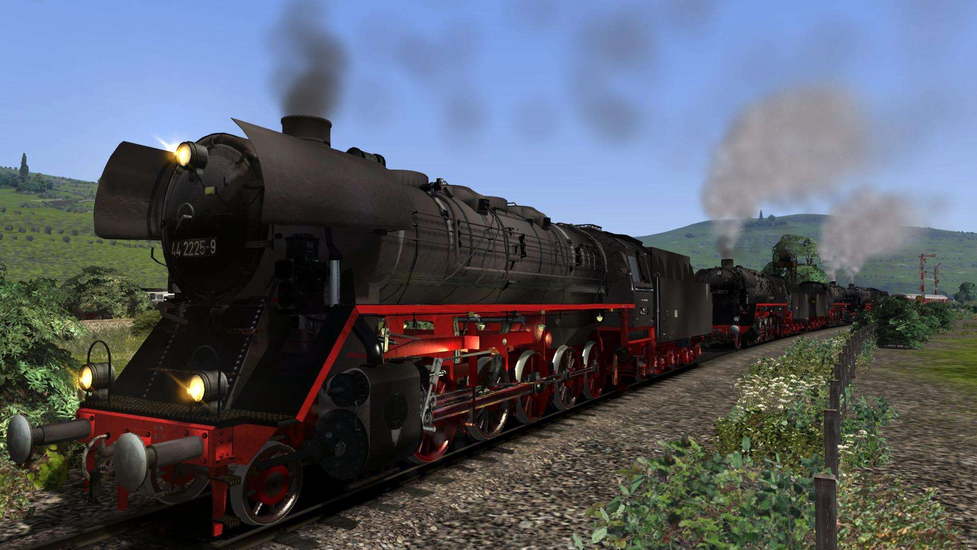 Just Trains - Romantic Railroads - German BR 44 Class Locomotive ...