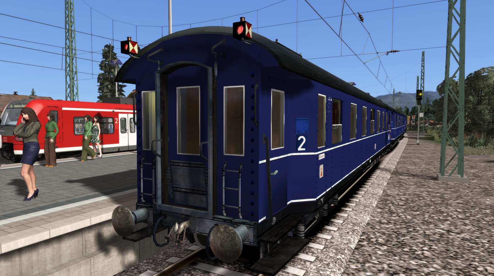 Just Trains - Romantic Railroads German BR 01 Class Reboilered