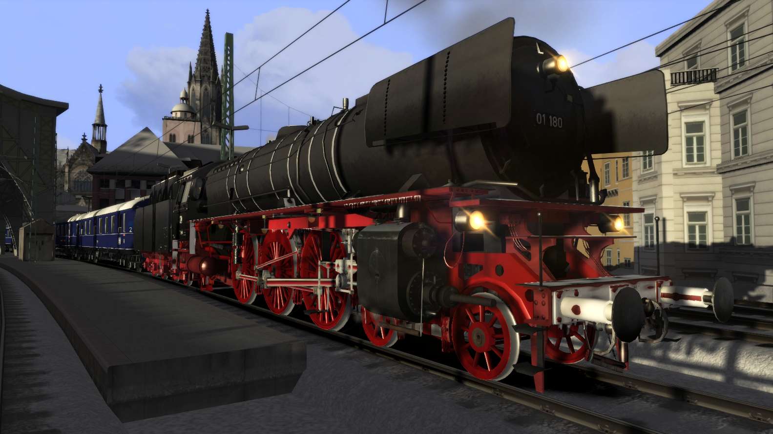 Just Trains - Romantic Railroads German BR 01 Class Reboilered