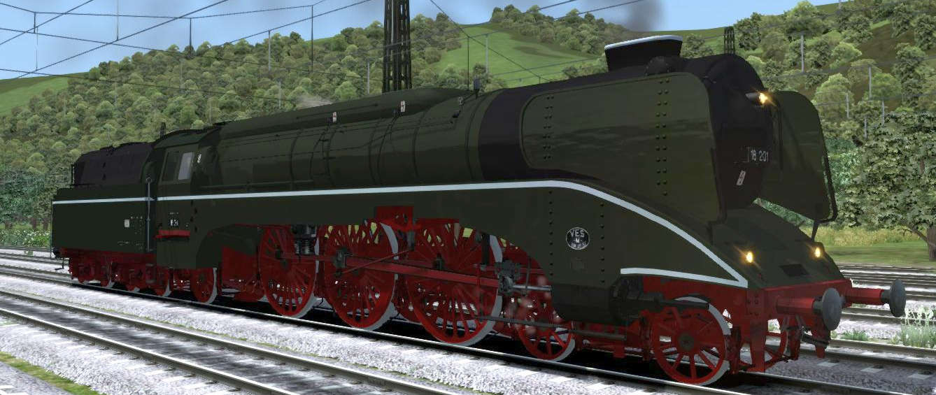 Just Trains - Romantic Railroads German BR 10 Class Locomotive