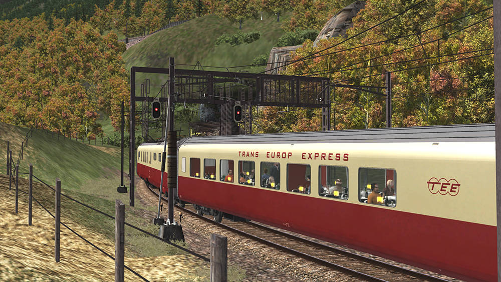 Just Trains - The TEE - Trans-Europ Express