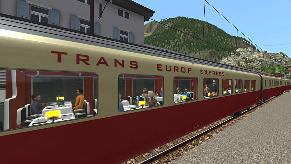 Just Trains - The TEE - Trans-Europ Express