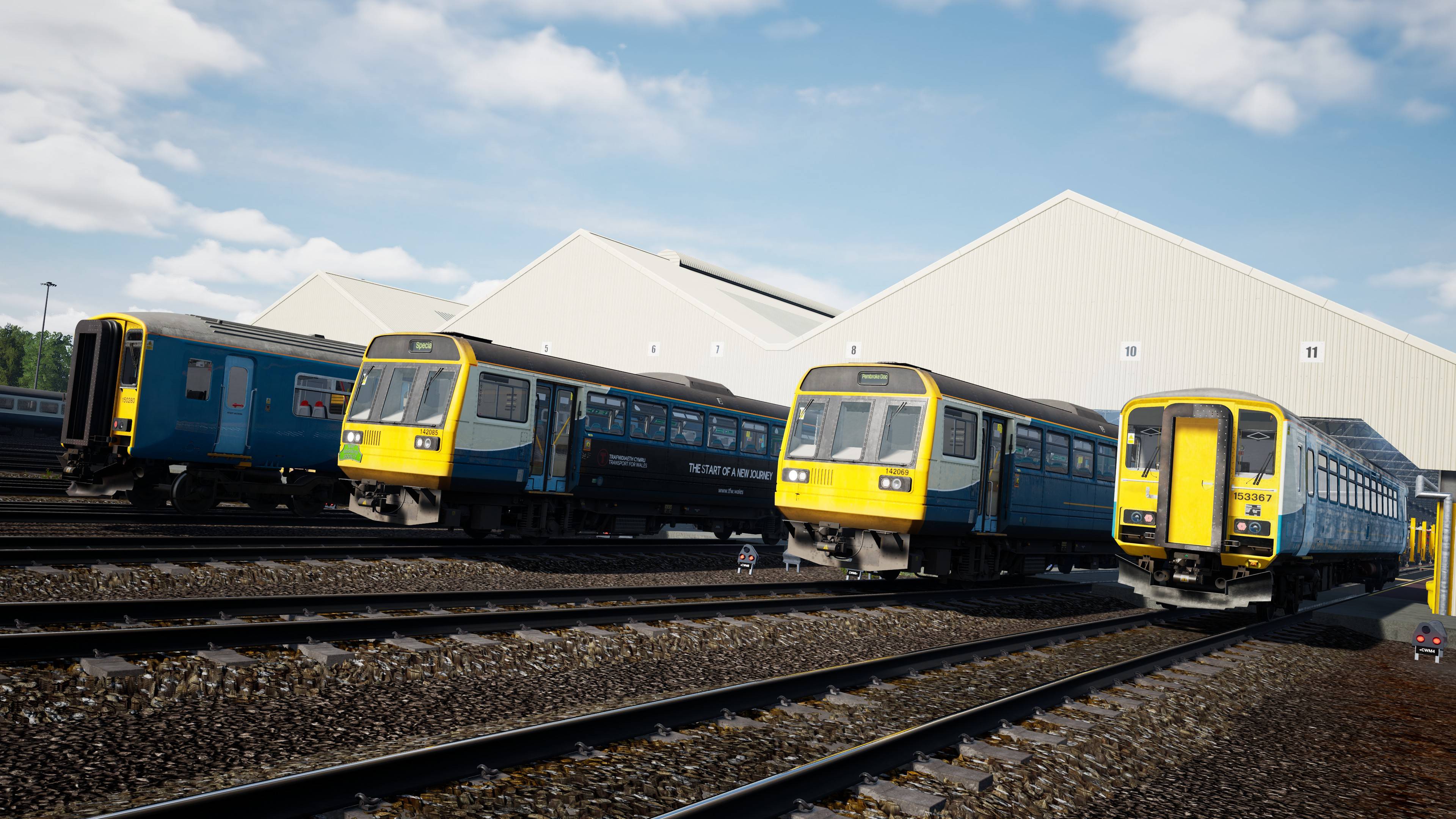Just Trains - Transport for Wales BR Class 142 'Pacer' DMU Add-On