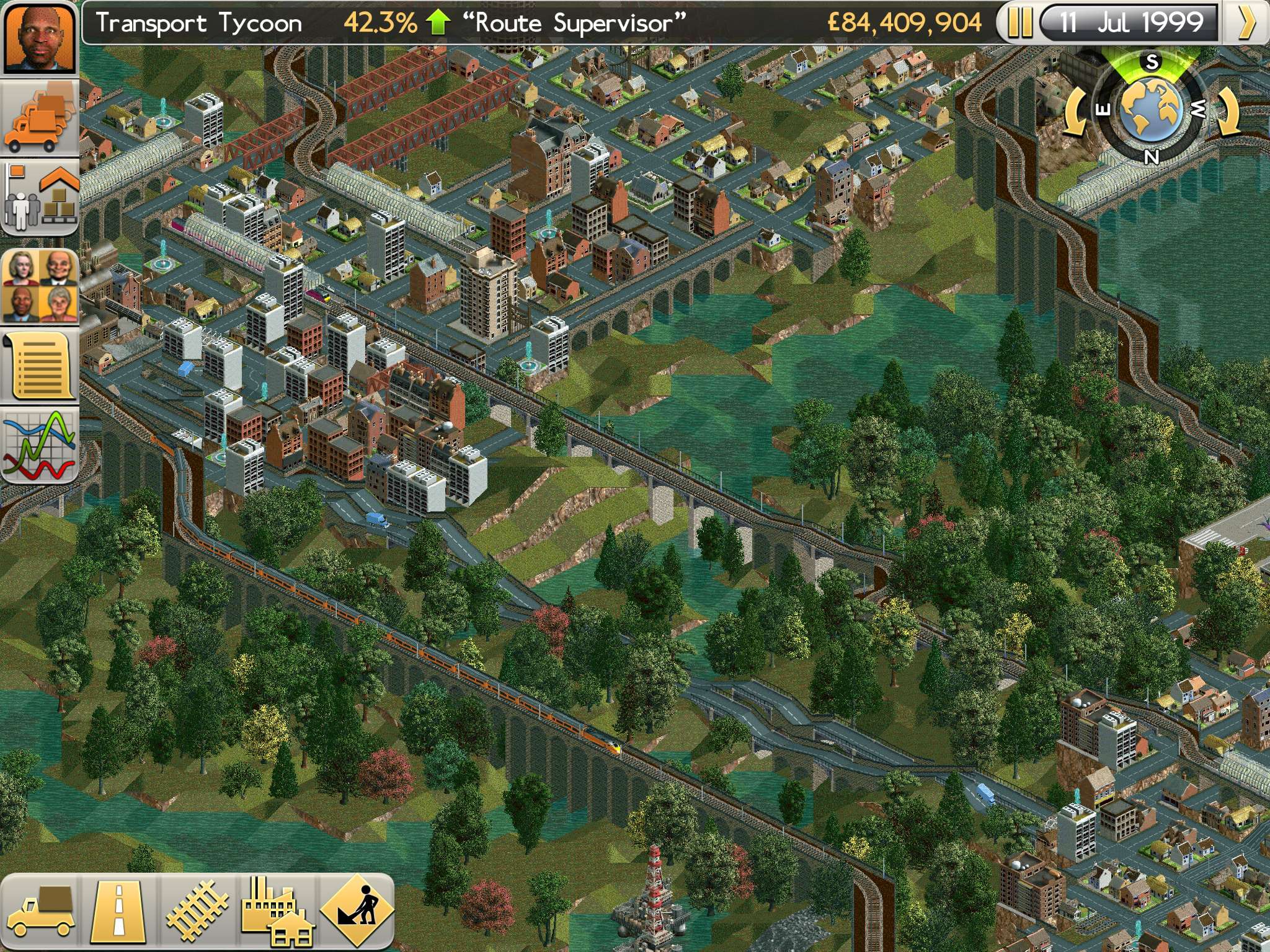 Just Trains - Transport Tycoon (for iOS, Android and Kindle Fire)
