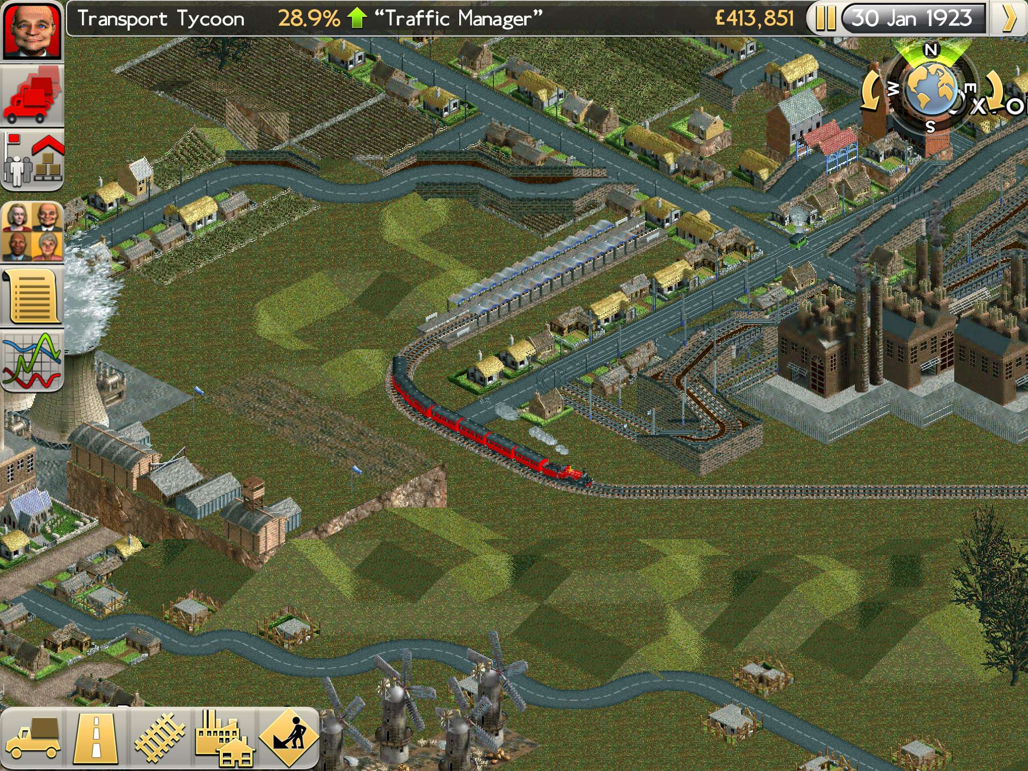 Just Trains - Transport Tycoon (for iOS, Android and Kindle Fire)