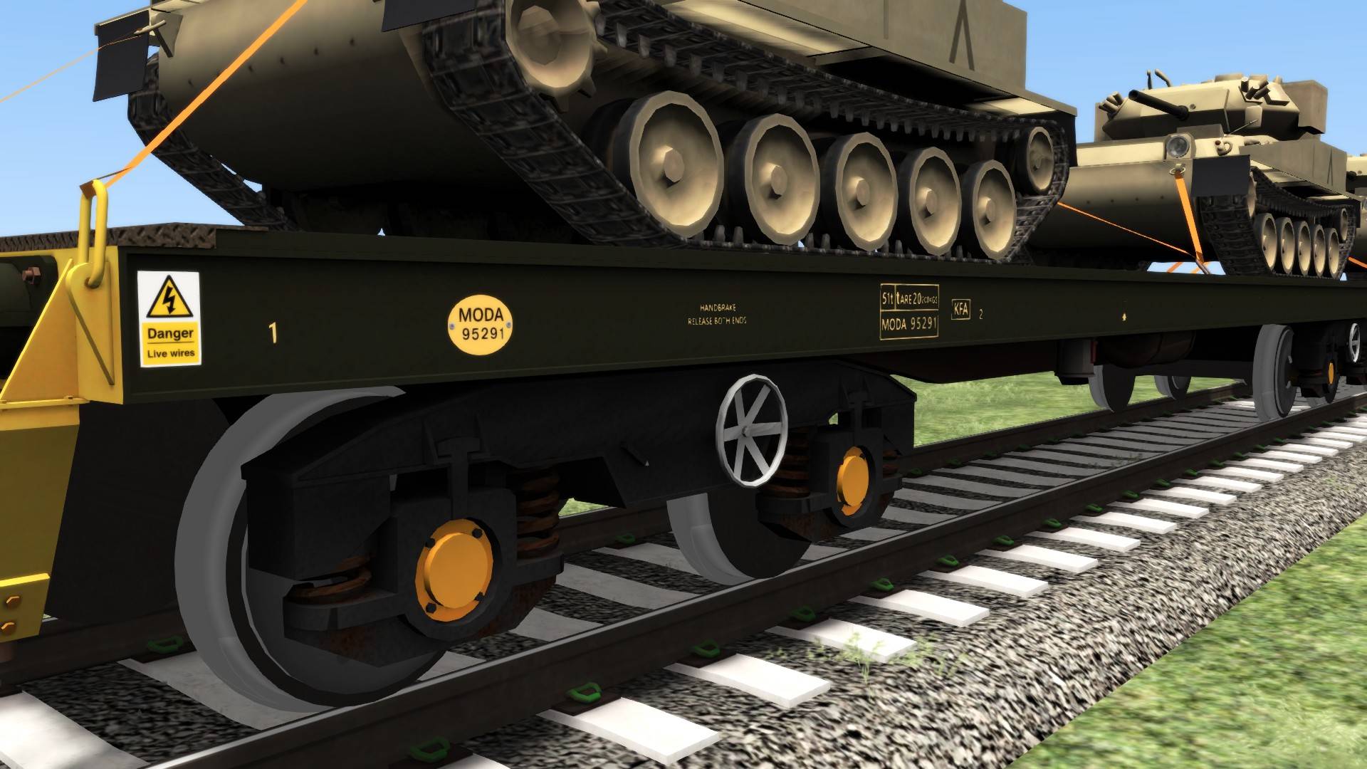 Just Trains - UK Military Wagon Pack