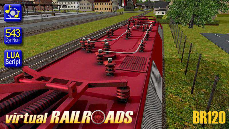 Just Trains - Virtual Railroads BR120 and TEE Carriages